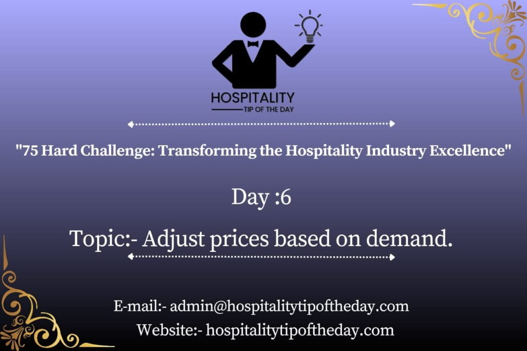 Maximizing Revenue: Dynamic Pricing in the Hospitality Industry ...